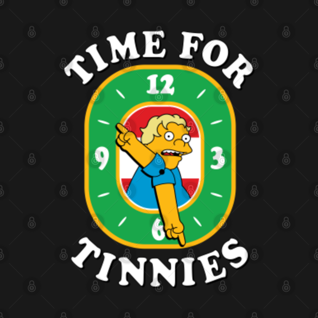 Time For Tinnies Simpsons T Shirt Teepublic