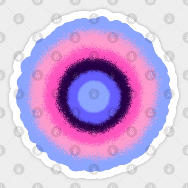 Hoop Dynamics Icon - Omnisexual Pride - Omnisexual - Sticker | TeePublic