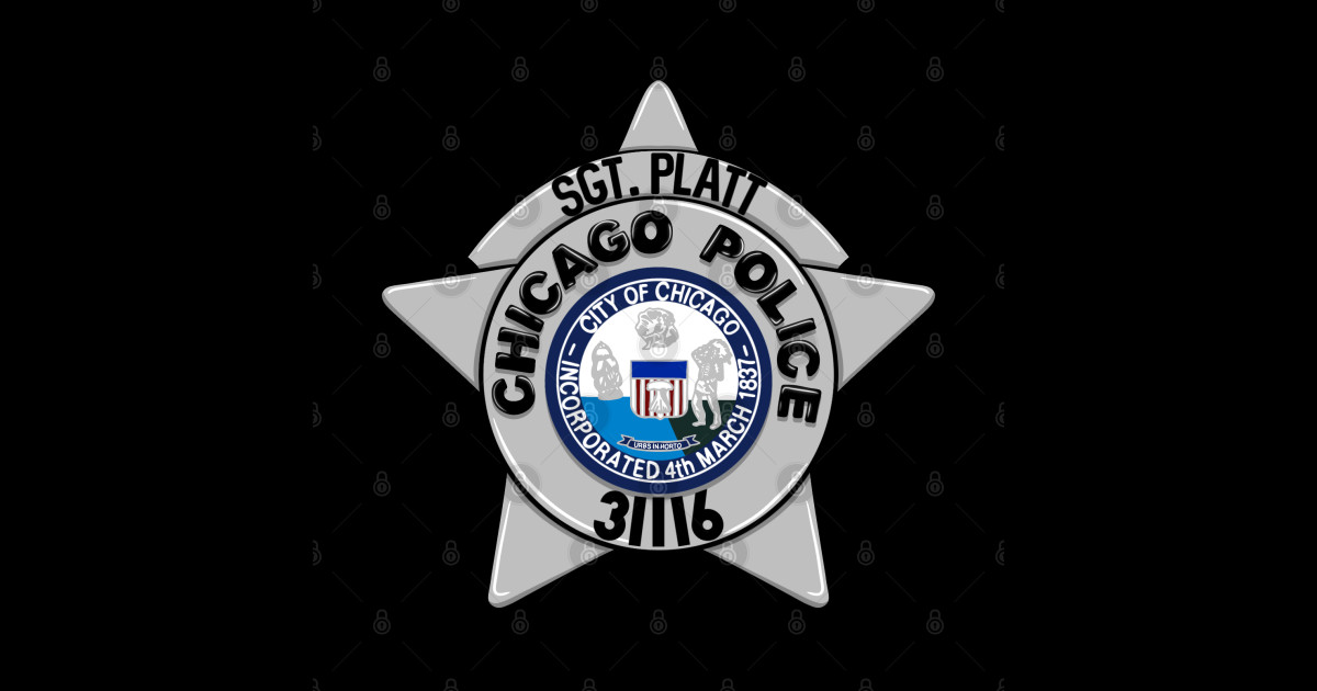 Sergeant Trudy Platt | Chicago PD Badge 31116 - Chicago Pd - Sticker ...