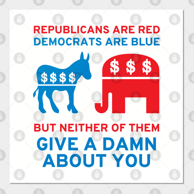 Republicans Are Red, Democrats Are Blue - Politics, Corruption, Third ...