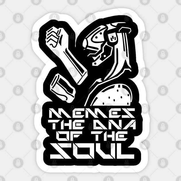 Monsoon - Memes, The DNA of the Soul! - Metal Gear Rising - Sticker ...