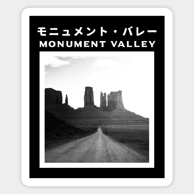 Monument Valley - Japanese - Sticker | TeePublic