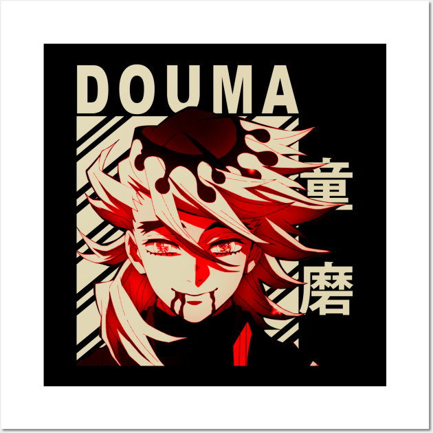 Douma Hashibira - Demon slayer: kimetsu no yaiba - Douma - Posters and ...