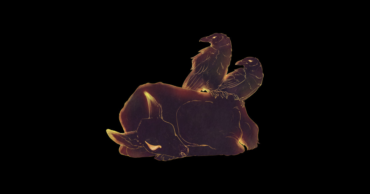 The Funeral - Raven - Sticker | TeePublic