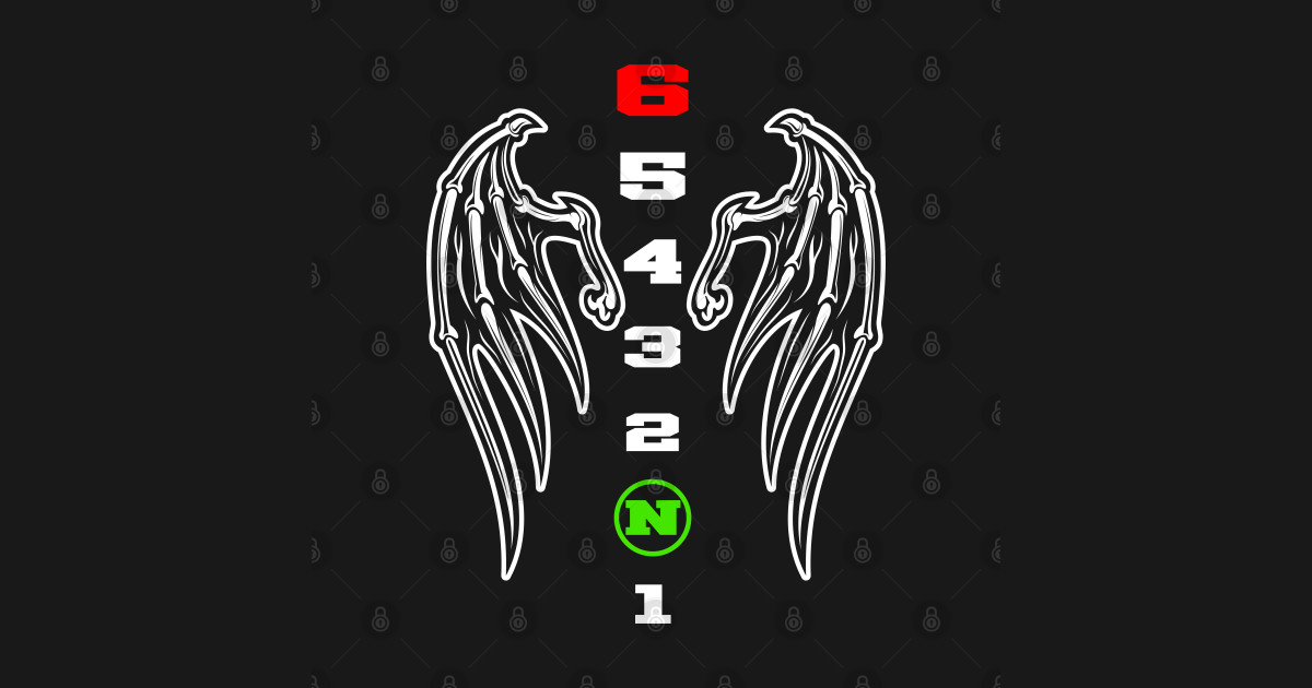 1N23456 - Motorcycle - T-Shirt | TeePublic