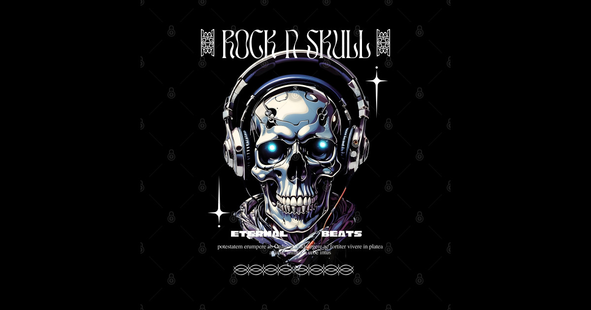 sleep token Rock n Skull - Sleep Token - Sticker | TeePublic