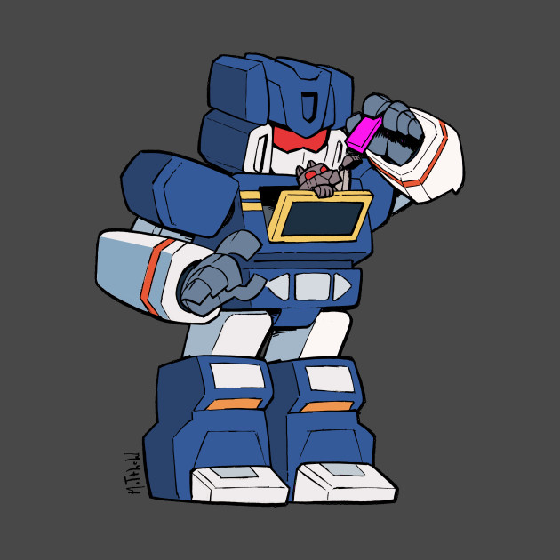 Soundwave and Kitty Ravage - Soundwave - T-Shirt | TeePublic
