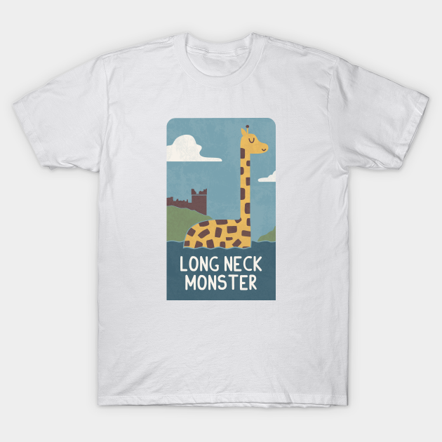 Long Neck Monster - Loch Ness - T-Shirt | TeePublic
