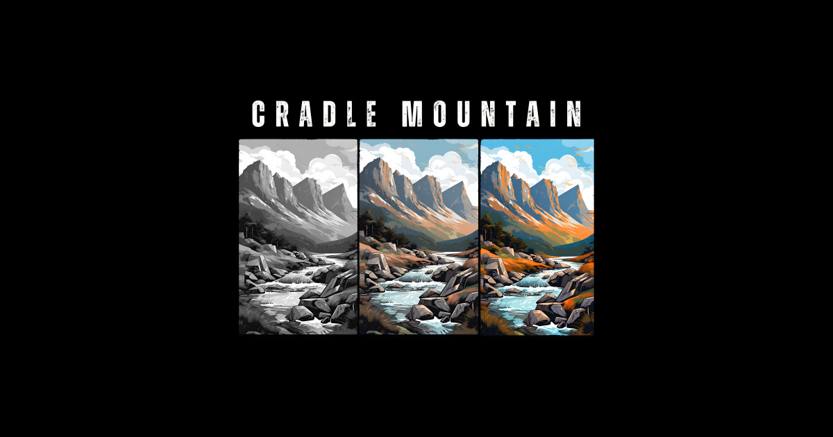 Cradle Mountains - Cradle Mountains - Sticker | TeePublic