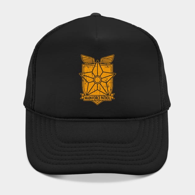 Mad Max Main Force Patrol Badge - Mad Max - Hat | TeePublic
