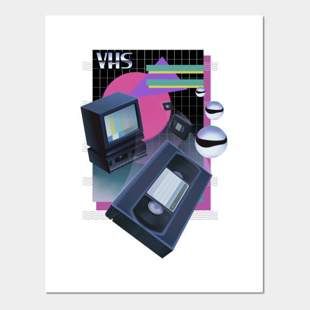 VHS Shop - Retro - Posters and Art Prints | TeePublic