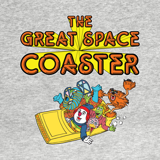 The Great Space Coaster - Retro Tv - T-Shirt | TeePublic