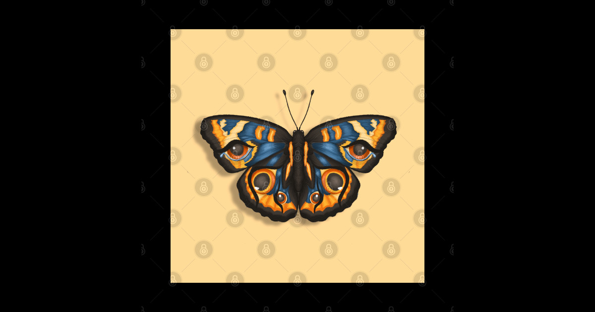 Butterfly Cry - Butterfly - Sticker | TeePublic