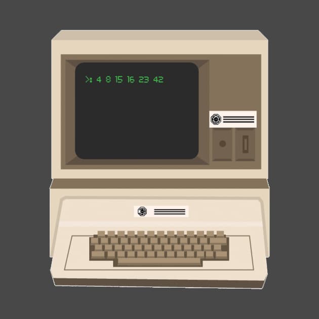 Dharma Initiative Computer - Sheppard - T-Shirt | TeePublic
