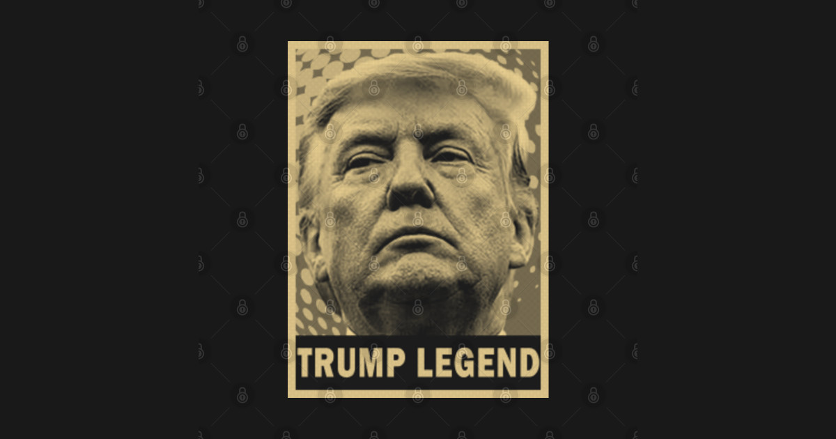 trump - legend brown cream - Trump Legend - T-Shirt | TeePublic