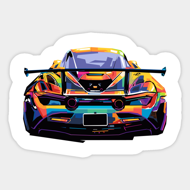 Super Car - Car - Sticker | TeePublic