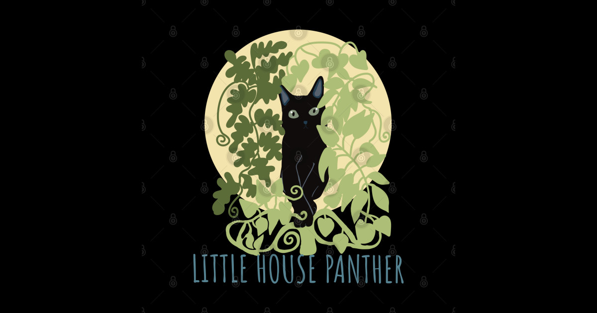 Little House Panther - House Panther - Sticker | TeePublic