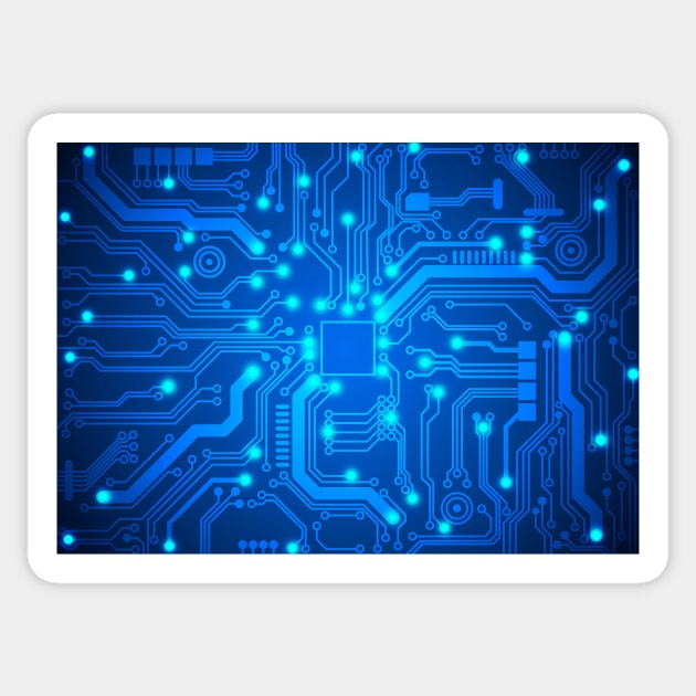 Light circuit - Electric - Sticker | TeePublic