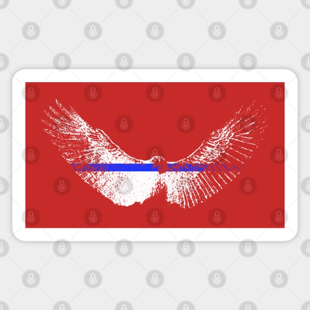 USA red white and blue eagle - Usa - Sticker | TeePublic