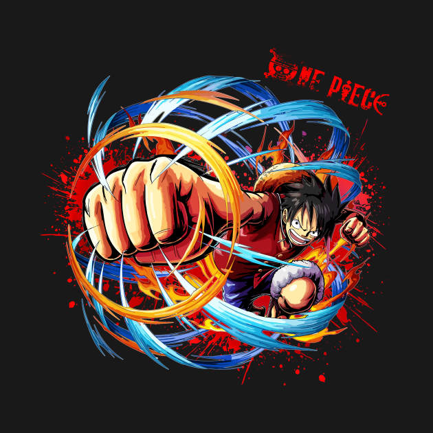 luffy gear - One Piece - T-Shirt | TeePublic
