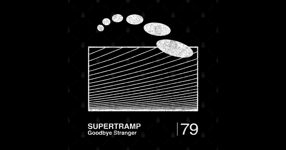 Supertramp / Minimal Graphic Design Tribute - Supertramp - Sticker ...