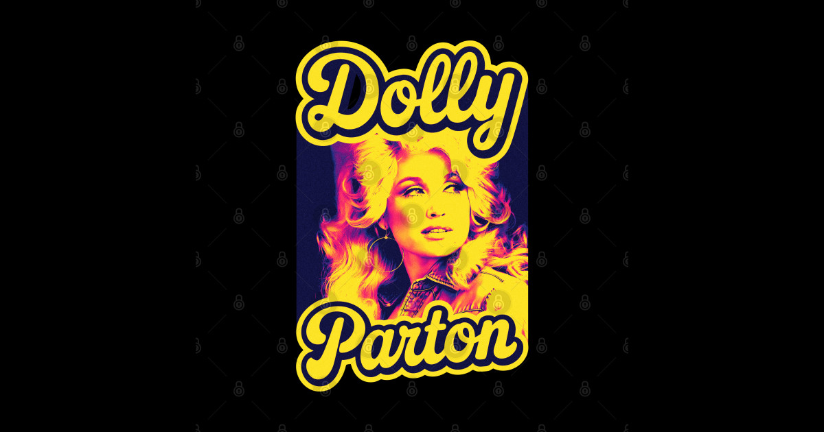 Dolly Parton Pop Art Style - Dolly Parton - Sticker | TeePublic