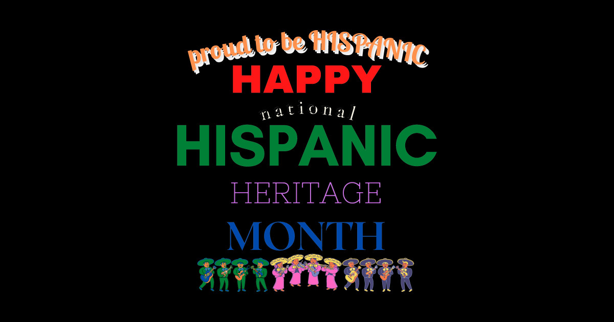 Proud to be Hispanic, Hispanic Heritage Month Gift and Matching Shirt ...