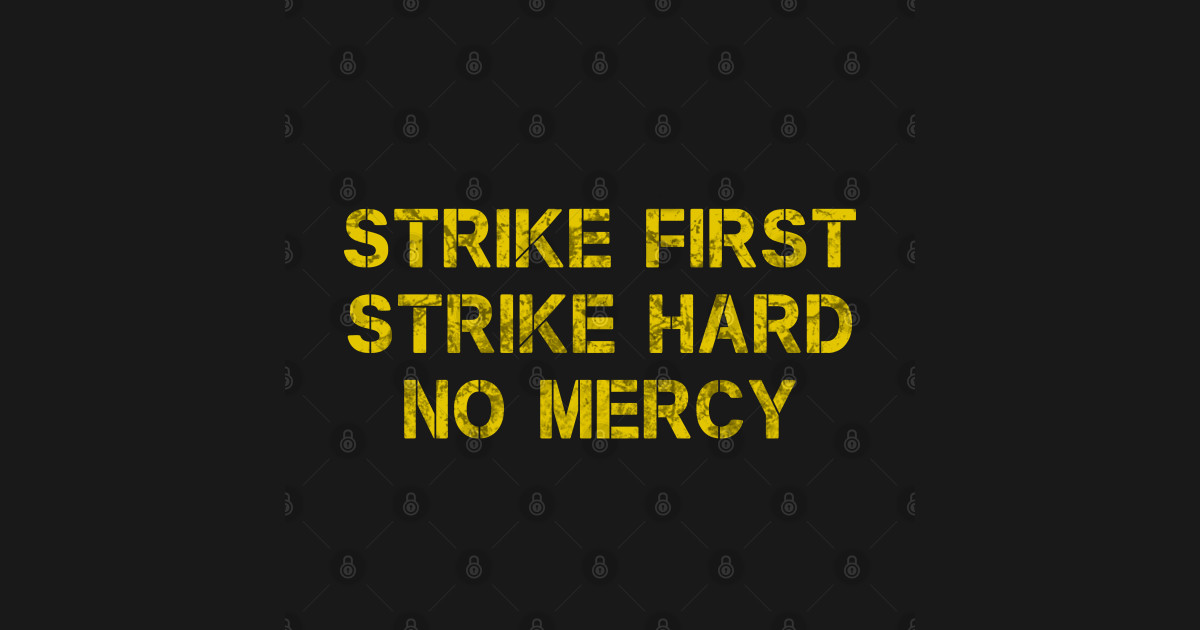 Cobra Kai Strike First Strike Hard No Mercy - Cobra Kai - Kids T-Shirt ...