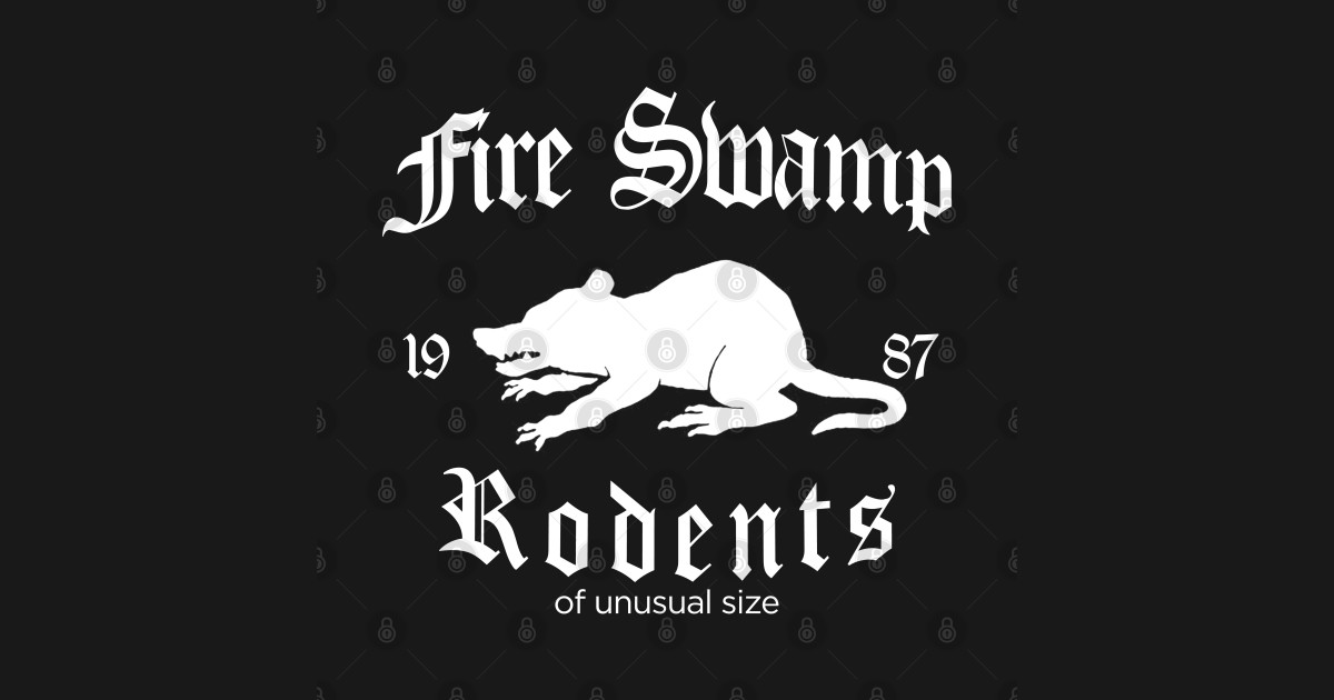 Princess Bride Fire Swamp Rodents - The Princess Bride - T-Shirt ...