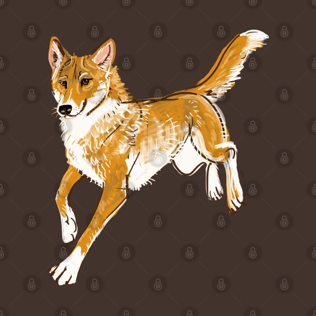 Ginger Alpine Dingo - Dingo - T-Shirt | TeePublic