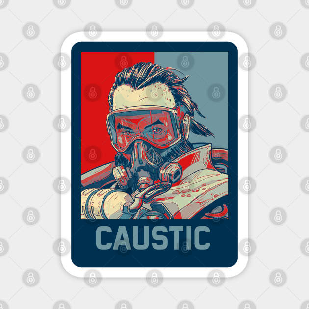 caustic apex legends - Apex Legends - Magnet | TeePublic