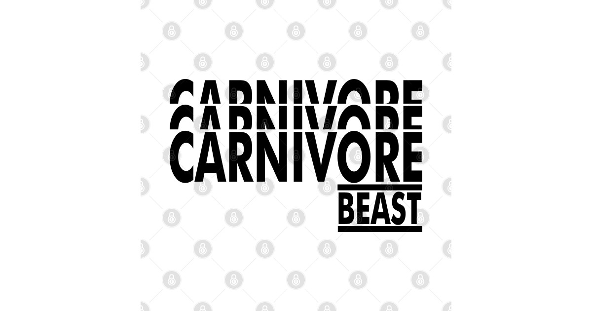 CARNIVORE BEAST Modern Style Original Design - Carnivore Beast Modern ...