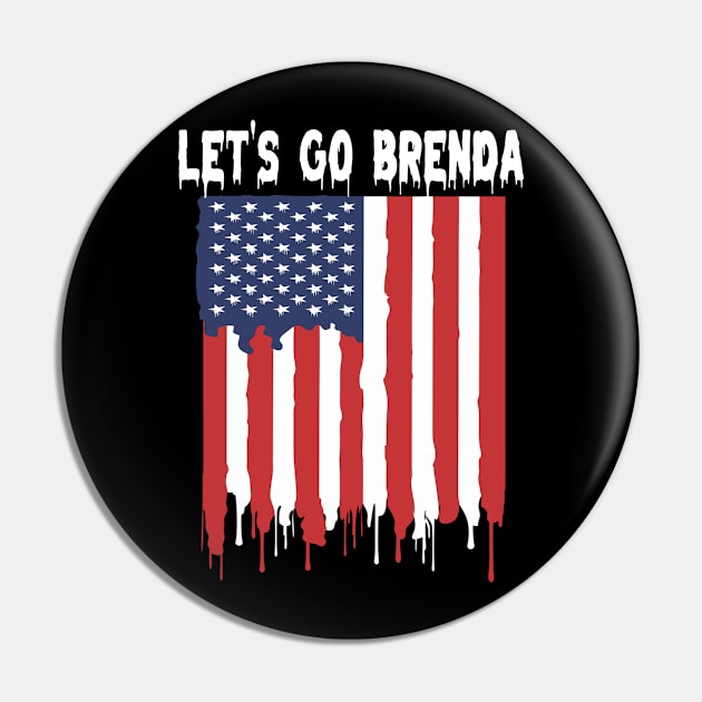Let's Go Brenda US Flag Kamala 2024 - Gift - Pin | TeePublic