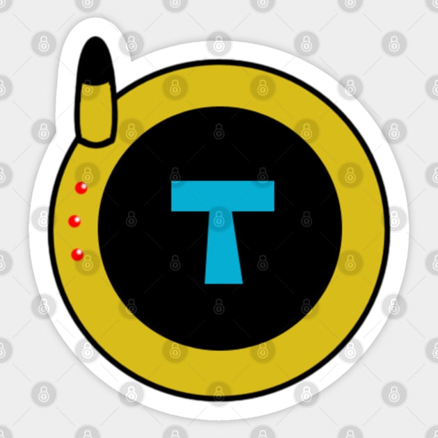 Teen Titans Communicator - Teen Titans - Sticker | TeePublic