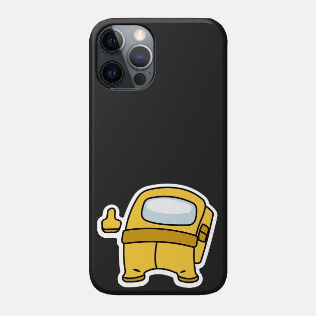 Yellow Sus Sign #1 - Among Us - Phone Case | TeePublic