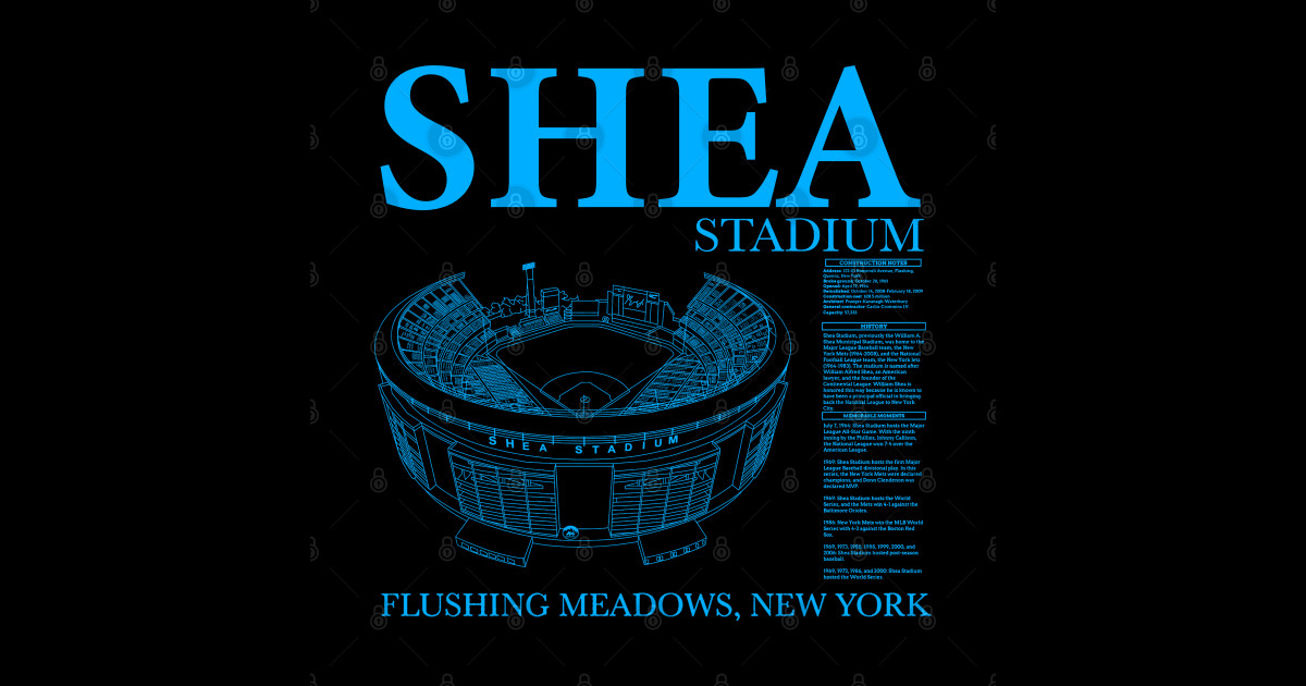 Defunct Shea Stadium New York Baseball - Baseball - Posters and Art ...