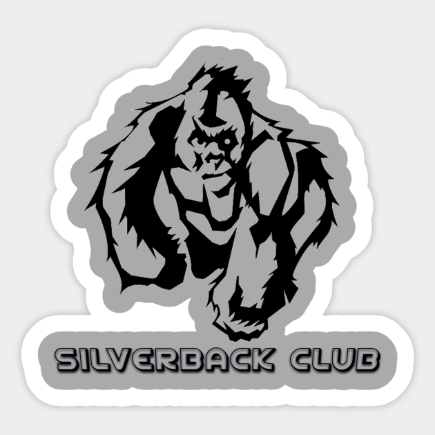 Silverback - Club - Sticker | TeePublic