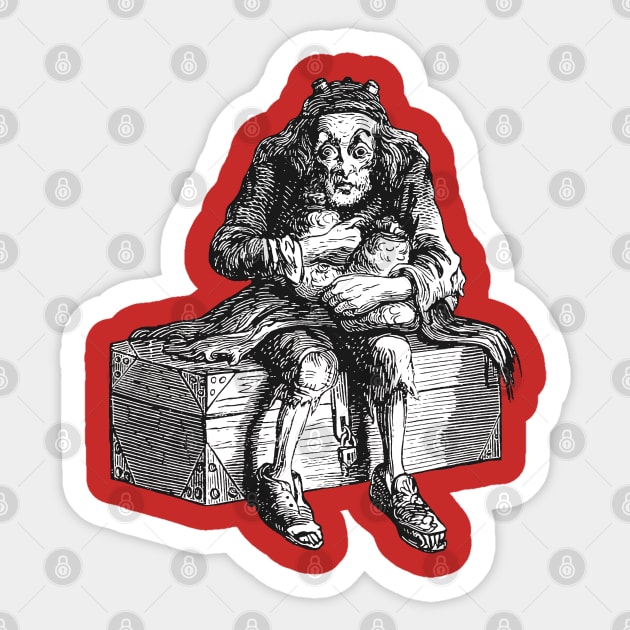 Demonic Personification Of Greed Dictionnaire Infernal Cut Out - Greed ...