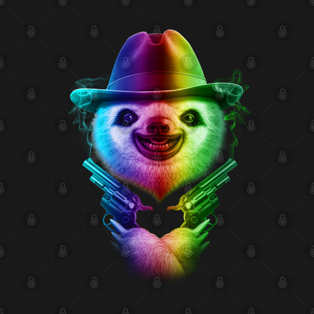 GUNS & SLOTH - Sloth - T-Shirt | TeePublic