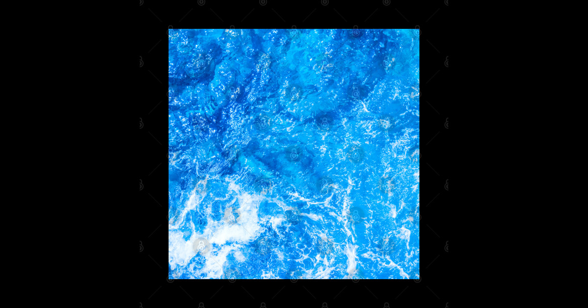 Blue Water - Blue Water - Sticker | TeePublic