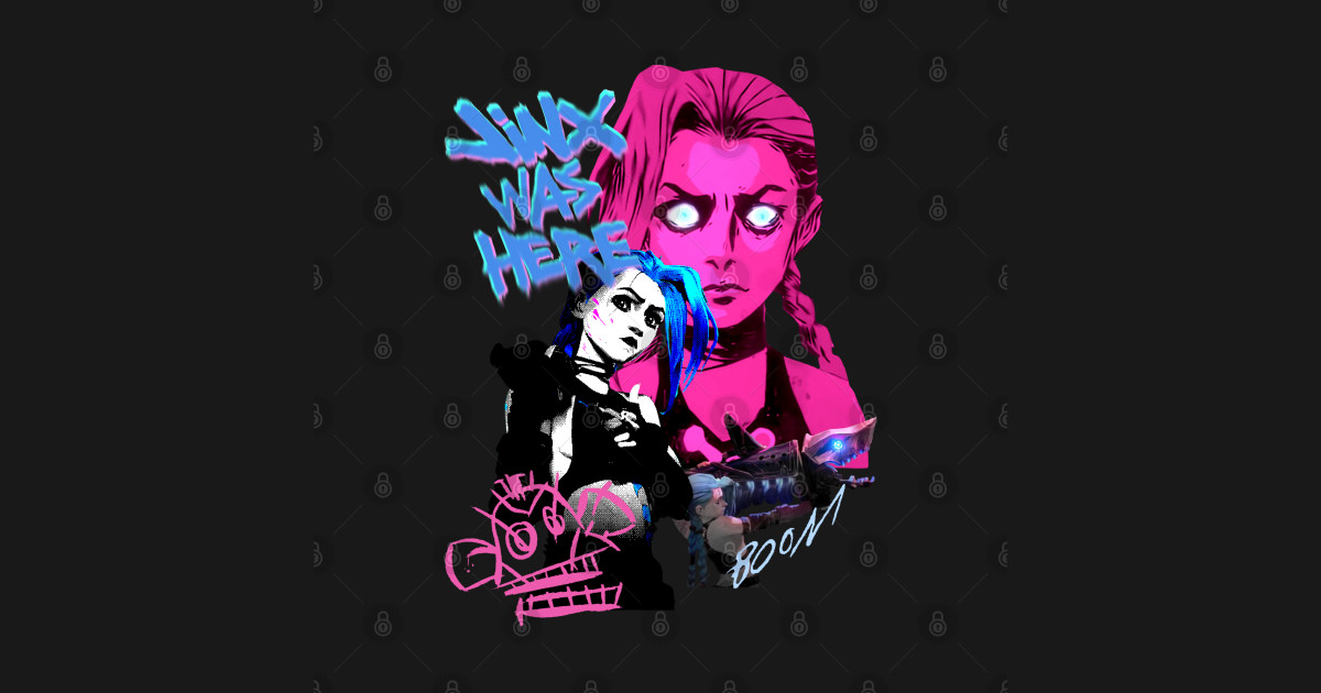 JINX arcane - Jinx - T-Shirt | TeePublic