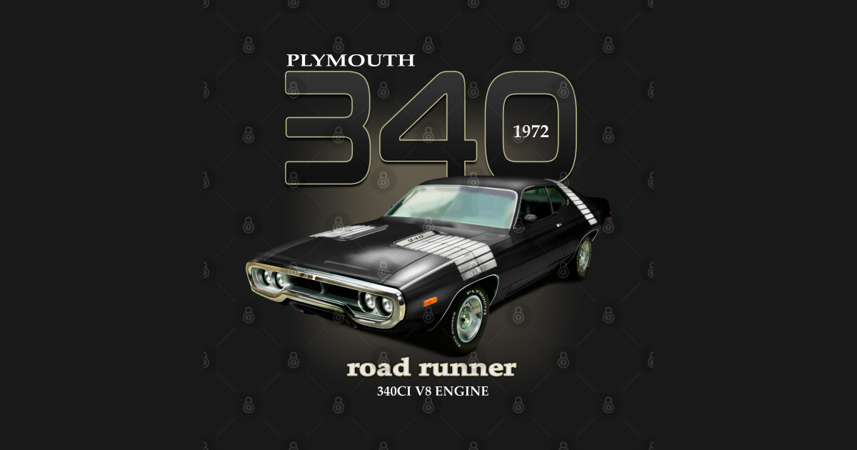 Plymouth Road Runner 72 - Road Runner - T-Shirt | TeePublic