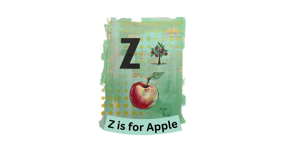 Alphabet Flashcard - Z is for Apple - Apple - T-Shirt | TeePublic