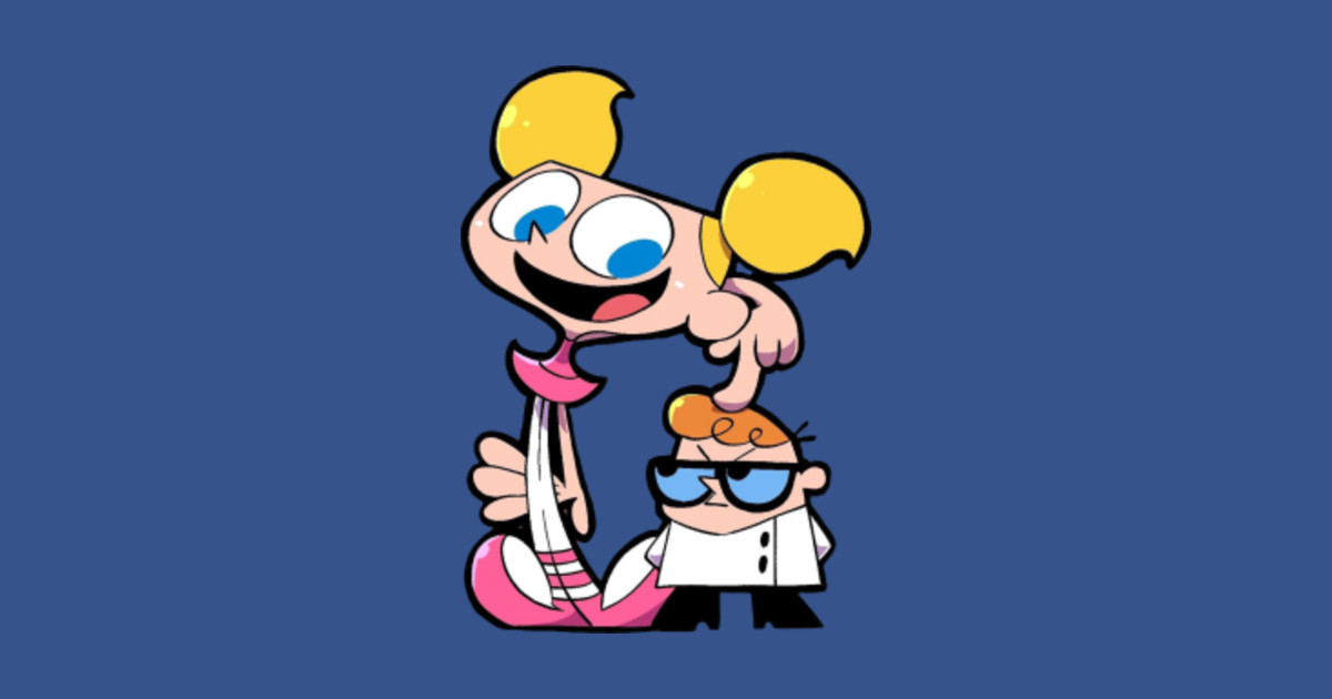 Dee Dee and Dexter Cartoon Art - Dexters Laboratory - T-Shirt | TeePublic