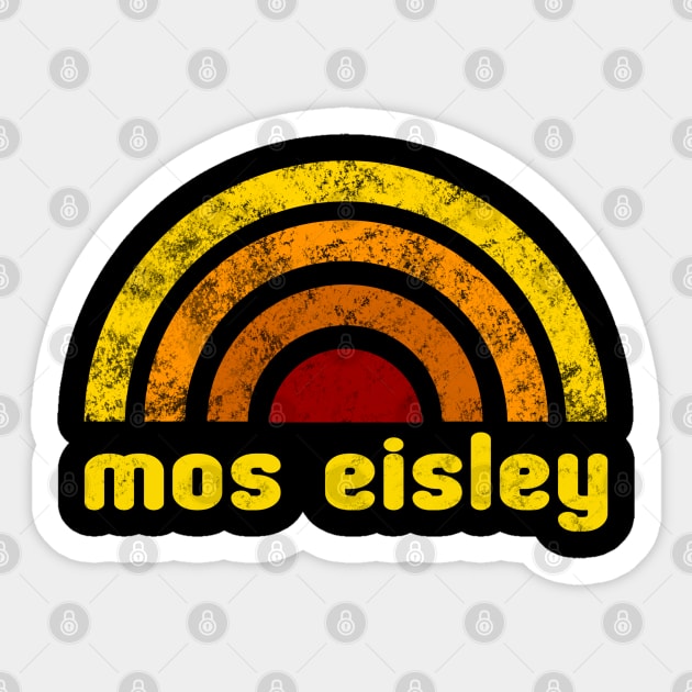 Basic Mos Eisley - Mos Eisley - Sticker | TeePublic