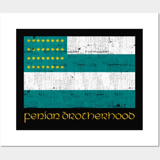 Fenian Brotherhood 19th Century Flag - Irish Pride - Posters and Art ...
