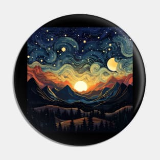 Angel Girl Of The Universe Night Sky Pins and Buttons for Sale | TeePublic