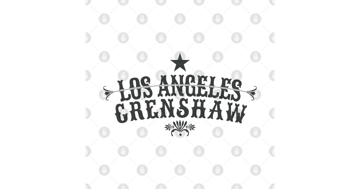 Los Angeles Crenshaw - Crenshaw LA - L.A. Crenshaw Logo - Los Angeles ...