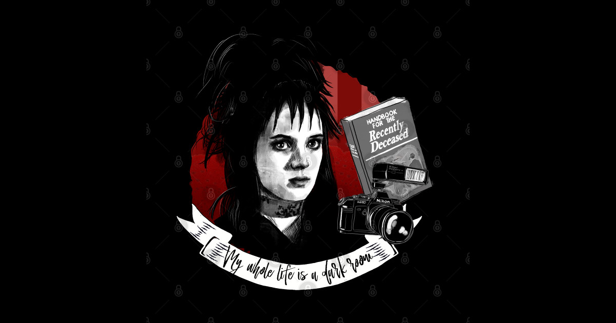 Lydia Deetz - Lydia Deetz Beetlejuice - Sticker | TeePublic
