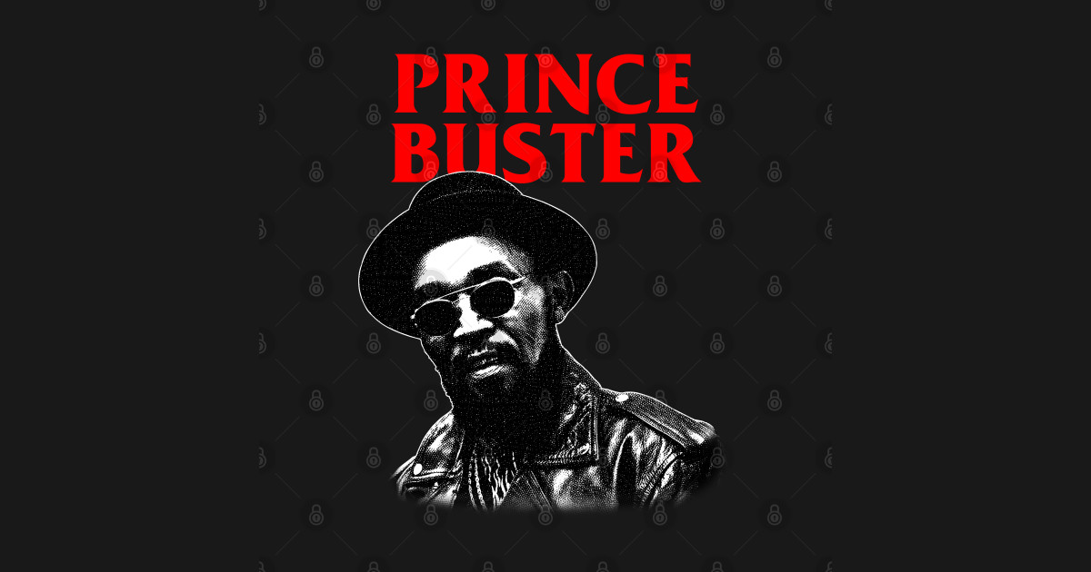 Prince Buster - Engraving - Prince Buster - T-Shirt | TeePublic